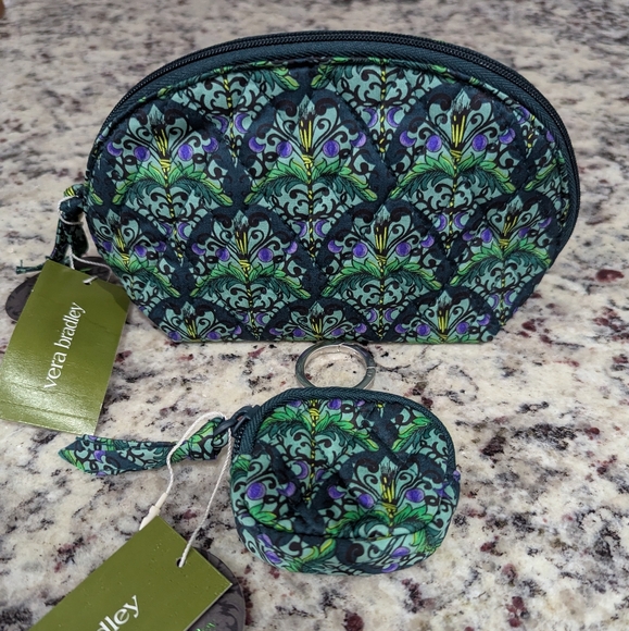 Vera Bradley | Bags | Wicked Vera Bradley Green Womens Bag Set | Poshmark